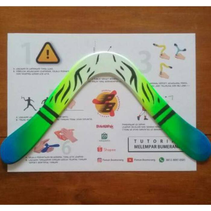 Jual Bumerang Boomerang Omega jarak 20-25m | Shopee Indonesia