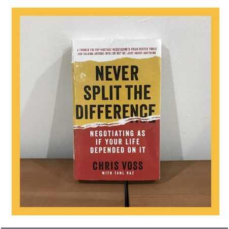 Jual Buku Import Never Split the Difference (Original Paperback) | Shopee Indonesia