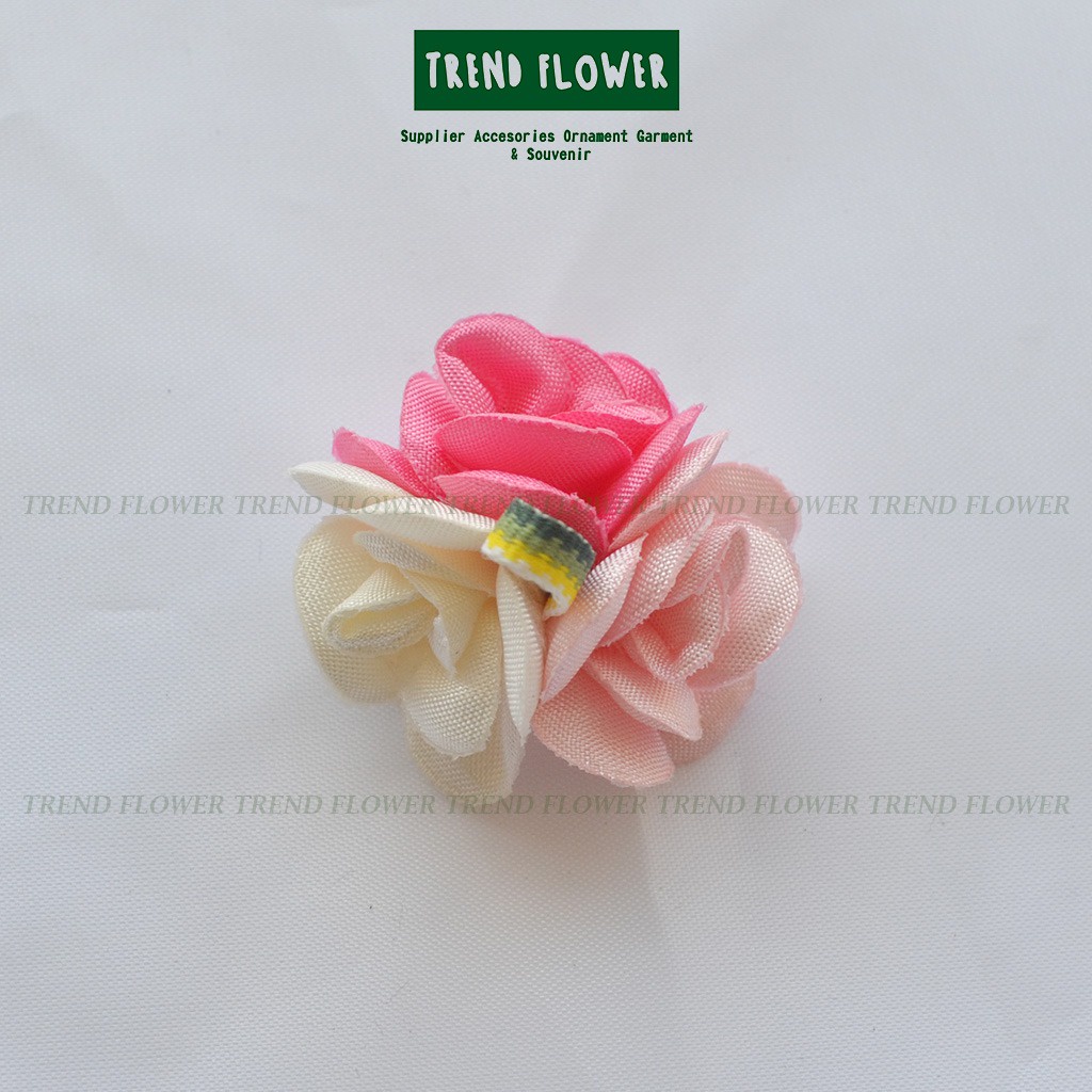 Jual BUNGA BUNDAR ROSE TIGA WARNA CANTIK aksesoris Hiasan seserahan ...