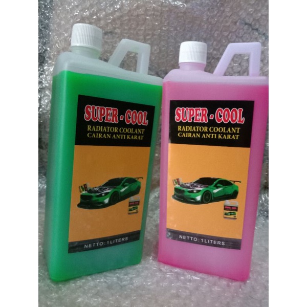 Jual AIR RADIATOR COOLANT SUPER-COOL (1L) | Shopee Indonesia