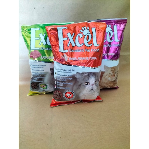 Jual Excel pakan kucing 500g | Shopee Indonesia