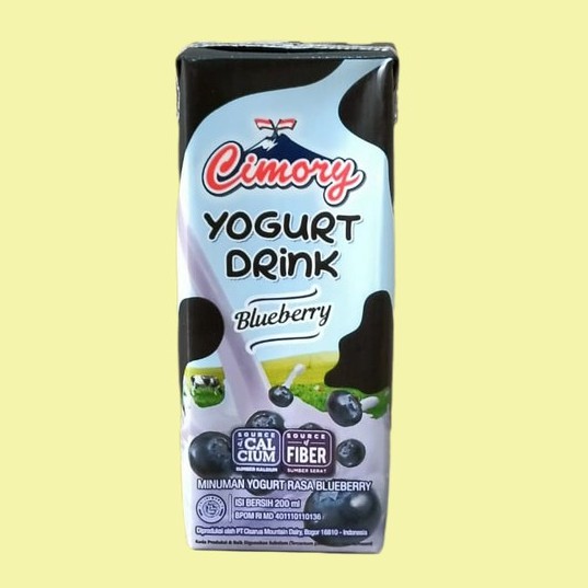 Jual CIMORY YOGURT BLUEBERRY 200 ML | Shopee Indonesia