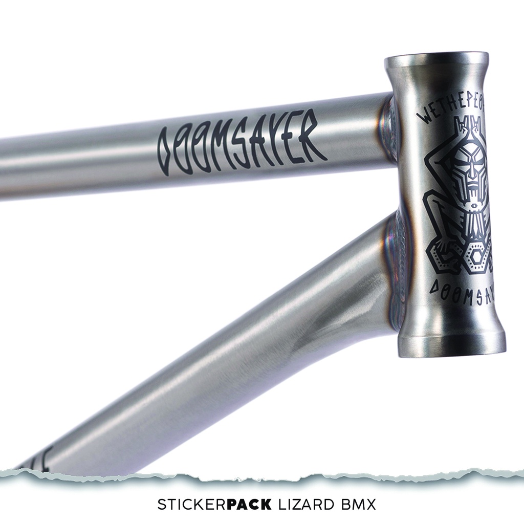 Jual (WTP001) Sticker Pack Transparan WETHEPEOPLE/ Stiker Sepeda BMX ...