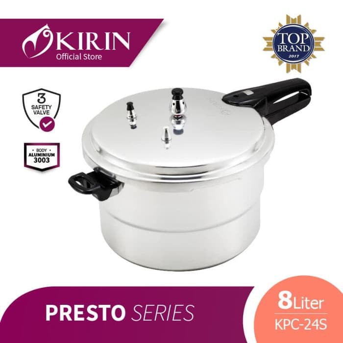 Jual Panci Presto Kirin 8 Liter KPC-24S | Shopee Indonesia
