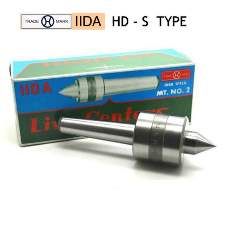 Jual LIVE CENTER MT-4 TYPE HD-S | CENTER HIDUP MESIN BUBUT IIDA JAPAN ...