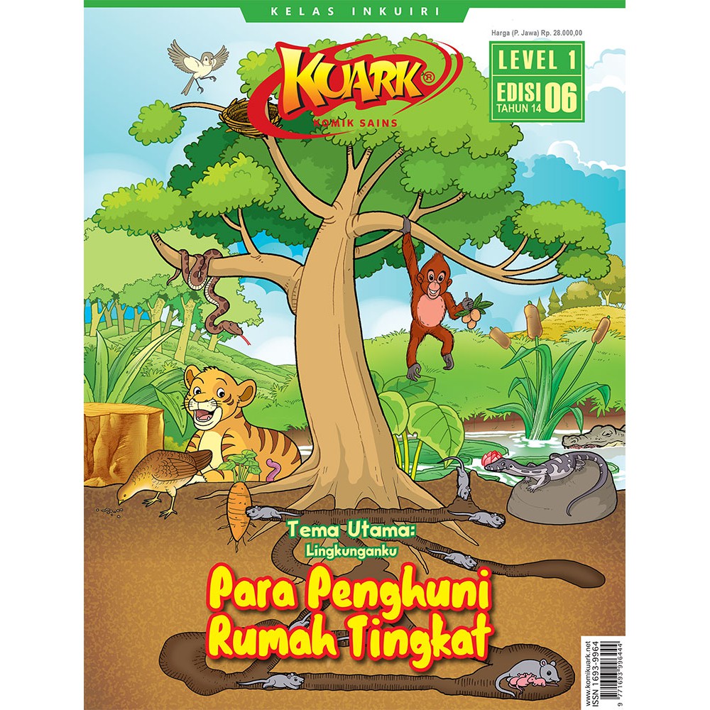 KUARK Komik Sains Level I Edisi 6 Tahun XIV | Shopee Indonesia