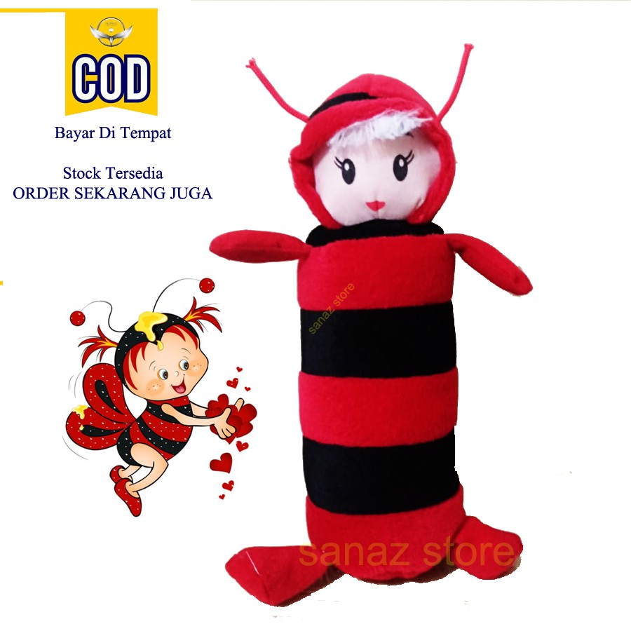 Jual Boneka Hachi Lebah Angel Bee Souvenir Maskot Mainan Bayi Anak ...
