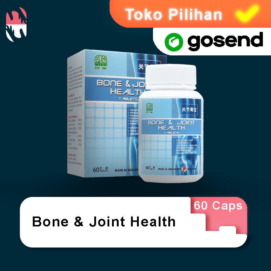 Jual Bone & Joint Health / Suplemen Glucosamine Tulang & Sendi (60tabs ...