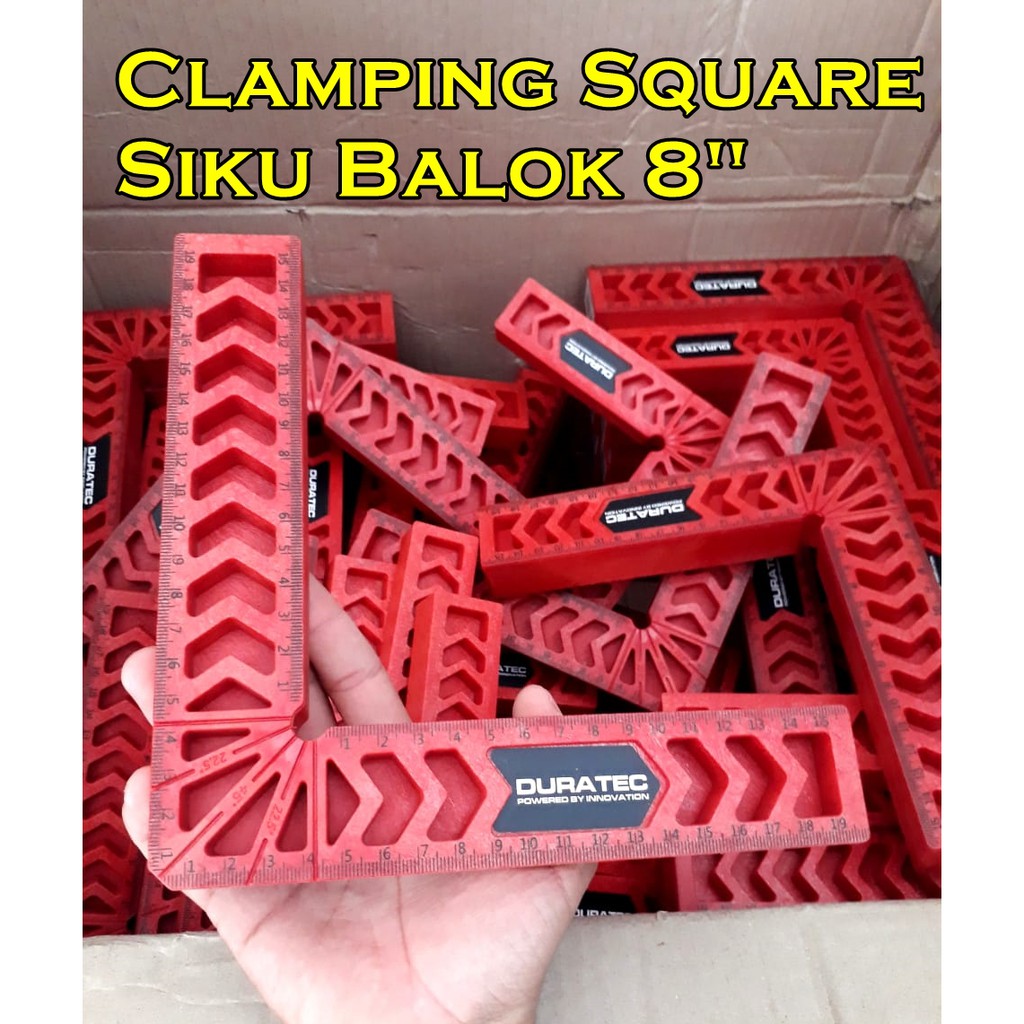 Jual Clamping Square 8 inch square angle block / siku balok 8" square ...
