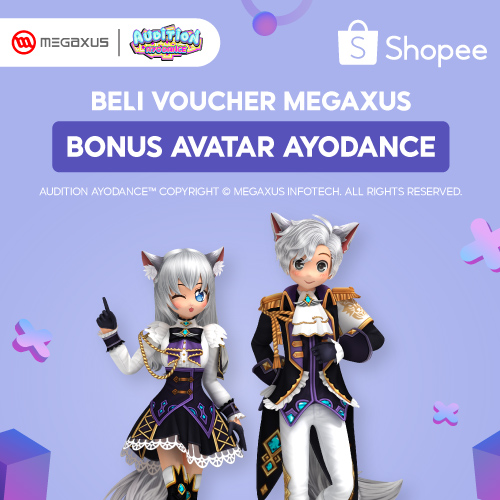Beli Voucher Megaxus Bonus Avatar Ayodance