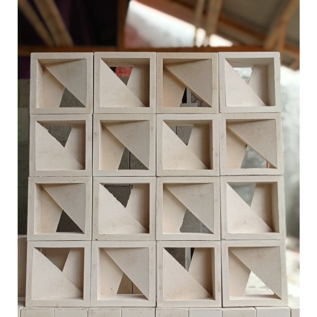 Jual Loster/roster beton minimalis 3 pilihan varian warna; abu abu ...