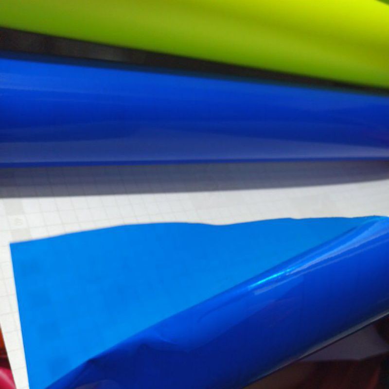 Jual Scotlite Skotlet Stiker Sticker biru blue transparan bening ...