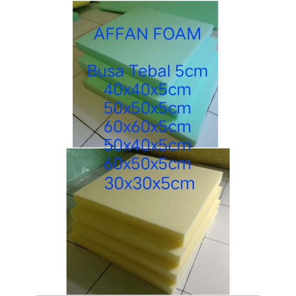 Jual Busa bantal duduk, alas busa lesehan, meditasi dll Tebal 5cm ...