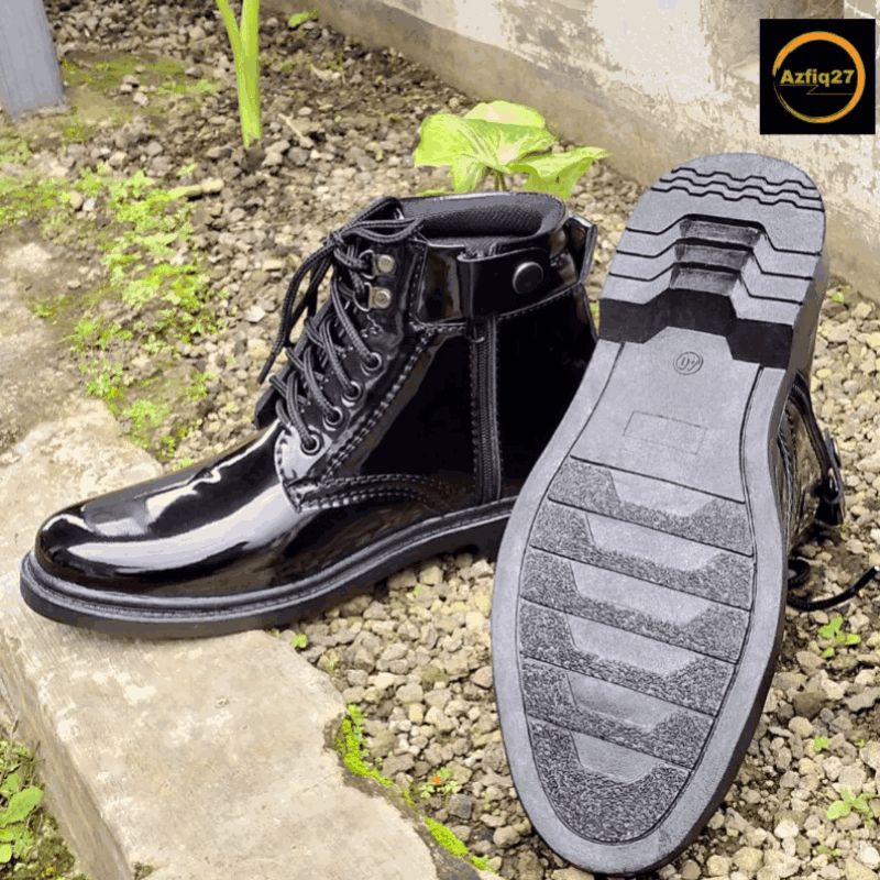 Jual Sepatu Pdh Tni Polri Security Original Mengkilap Formal Terbaru ...