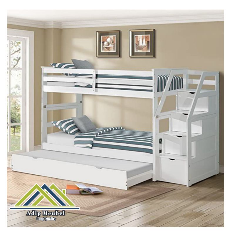 Jual Tempat Tidur Anak Dengan Laci Dan 3 Bed Shopee Indonesia