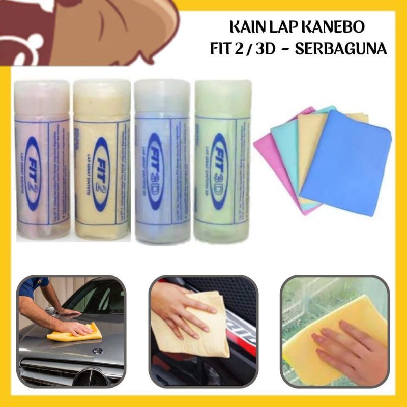 Jual Kain Lap Kanebo Fit 2 Kain Lap Mobil, Motor Multifungsi kain lap anti sintetis | Shopee ...