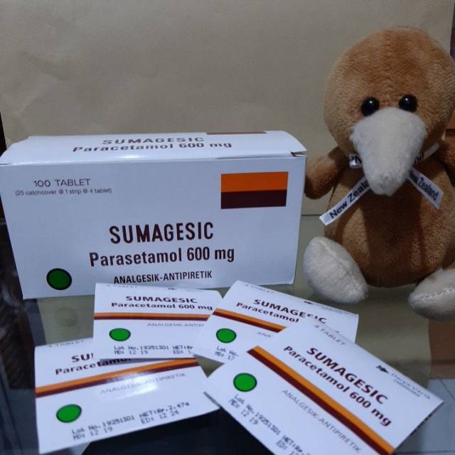 Jual SUMAGESIC Parasetamol 600mg isi 4 tablet per lembar Indonesia ...