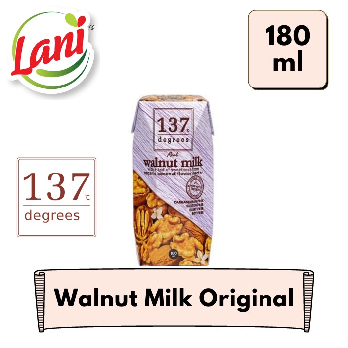 Jual 137 Degrees Walnut Milk Original with Organic Coconut Flower ...