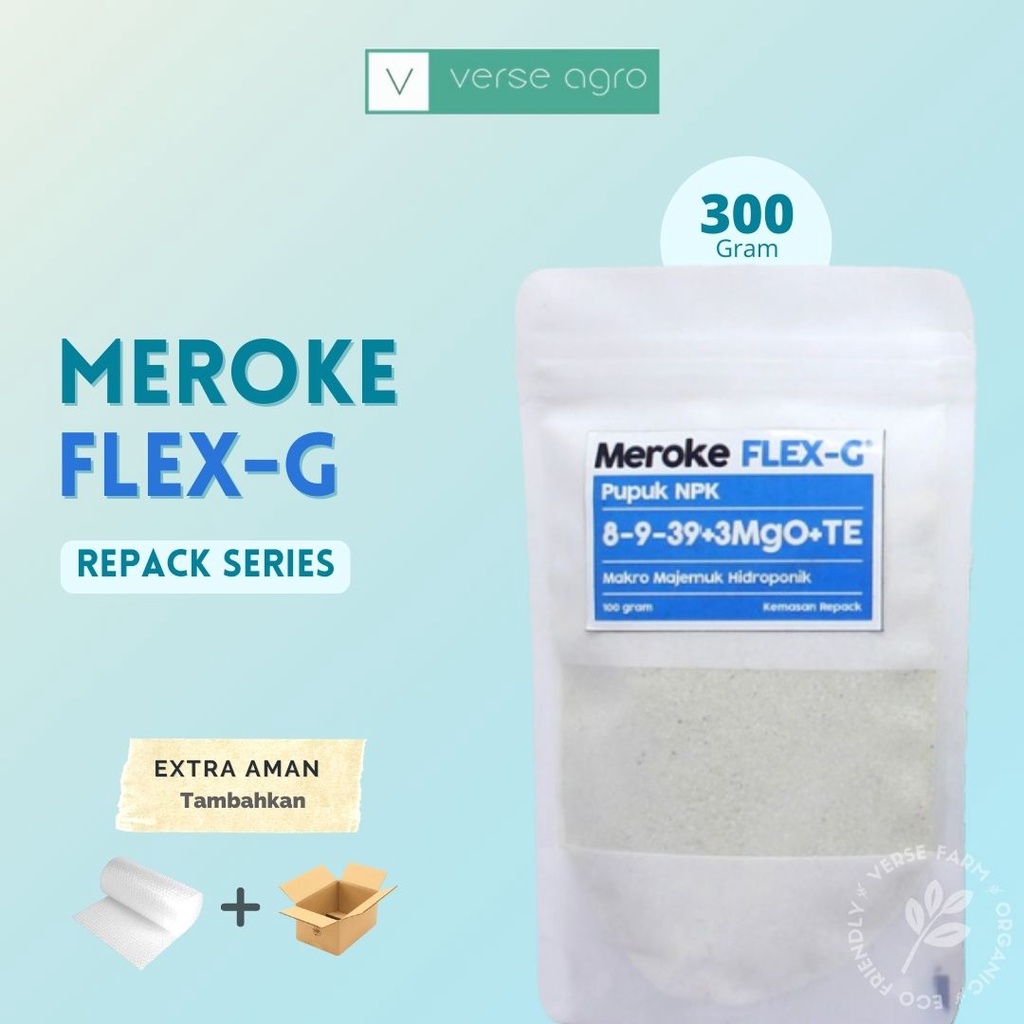 Jual PUPUK MEROKE FLEX-G - NUTRISI MAKRO DAN MIKRO LENGKAP HIDROPONIK ...