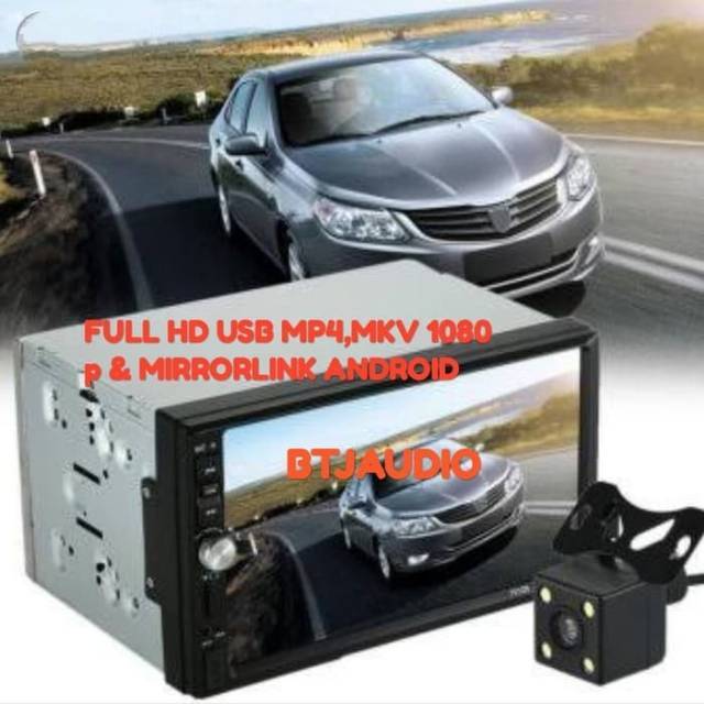 Jual PAKET TV MOBIL DOUBLEDIN LAYAR 6,95" PLUS KAMERA PARKIR MUNDUR ...