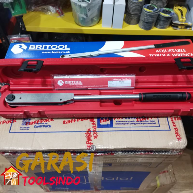 Jual kunci torsi BRITOOL EVT 600 kunci momen 1/2" Torque Wrench Britool ...