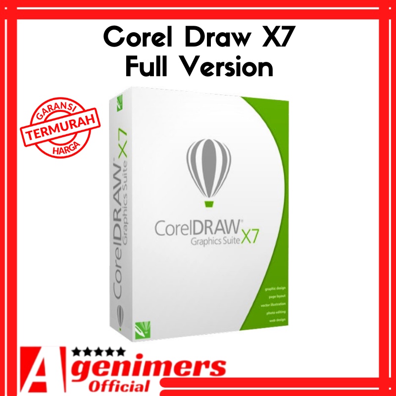 Jual Corel Draw X7 Full Version For Windows | Coreldraw X7 | Shopee ...