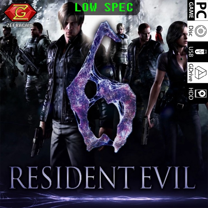 Jual RESIDENT EVIL 6 Complete Pack/RE6/RE 6 PC Full Version/GAME PC ...