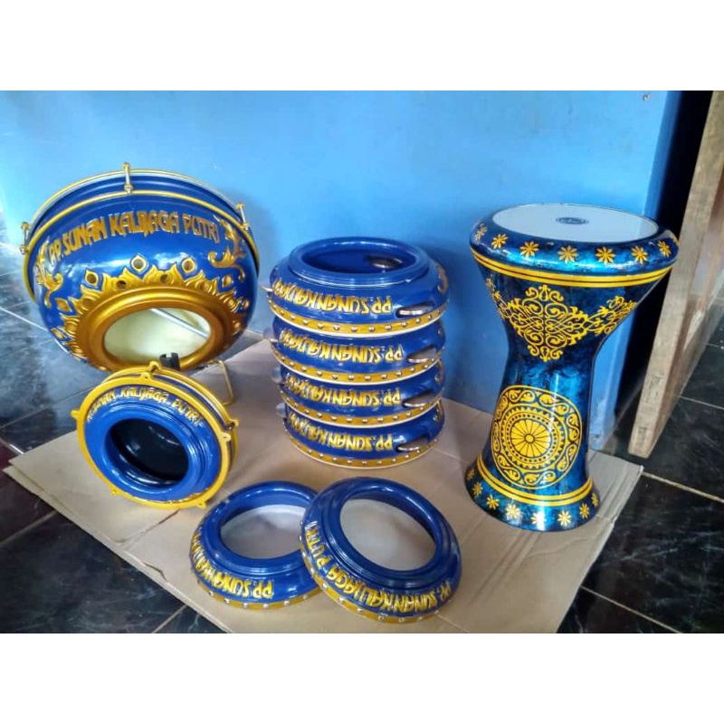 Jual Rebana full set ukir plus nama majlis | Shopee Indonesia