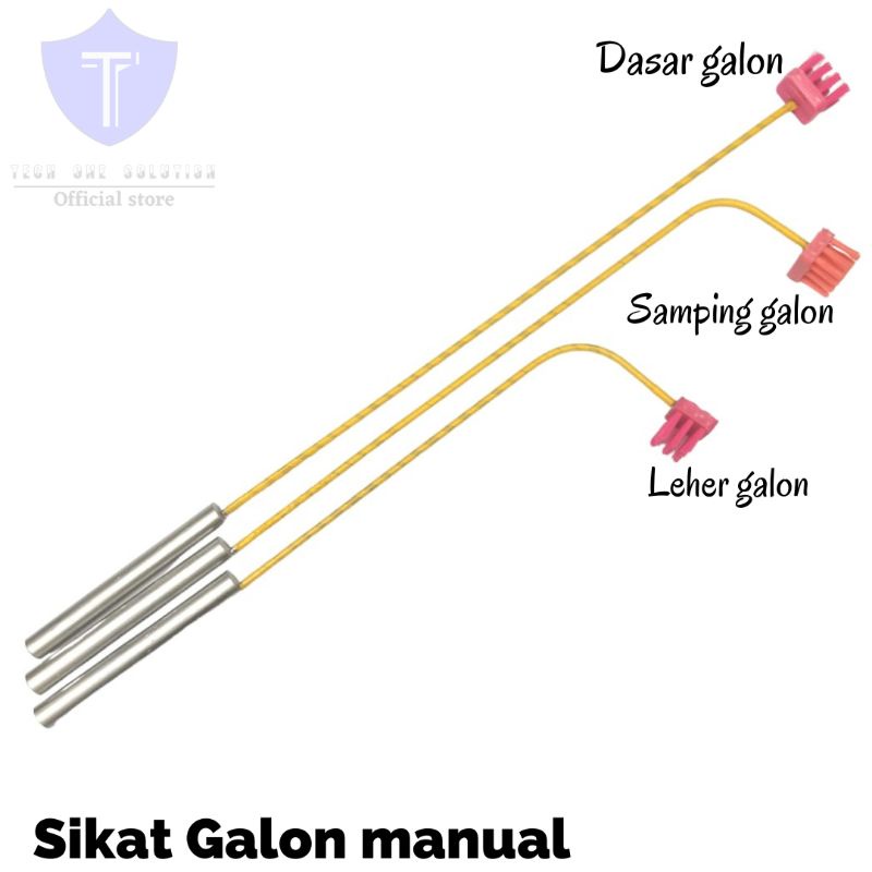 Jual Sikat Galon Manual 1 set 3 pcs / sikat galon pembersih termurah ...