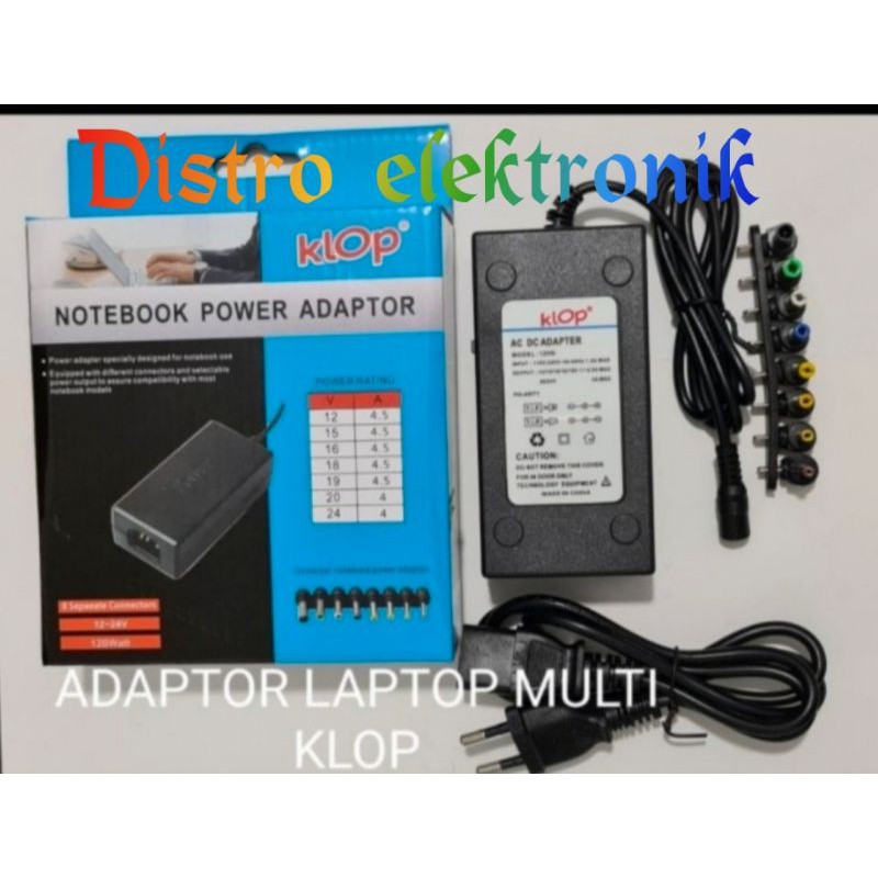 Jual Adaptor Multi Universal 12v 24v 5a Adapter 12 Volt Sampai 24 Volt 5 Ampere Indonesia