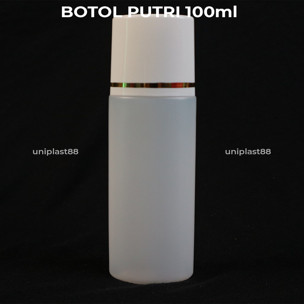 Jual Botol Putri 100ml Pearlized - Botol Sabun 100 ml Botol Sampo 100ml ...