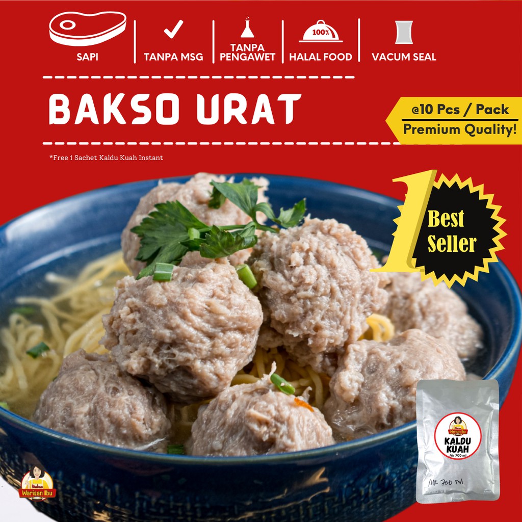 Bakso Sapi Baso Sapi URAT Premium Homemade | Shopee Indonesia