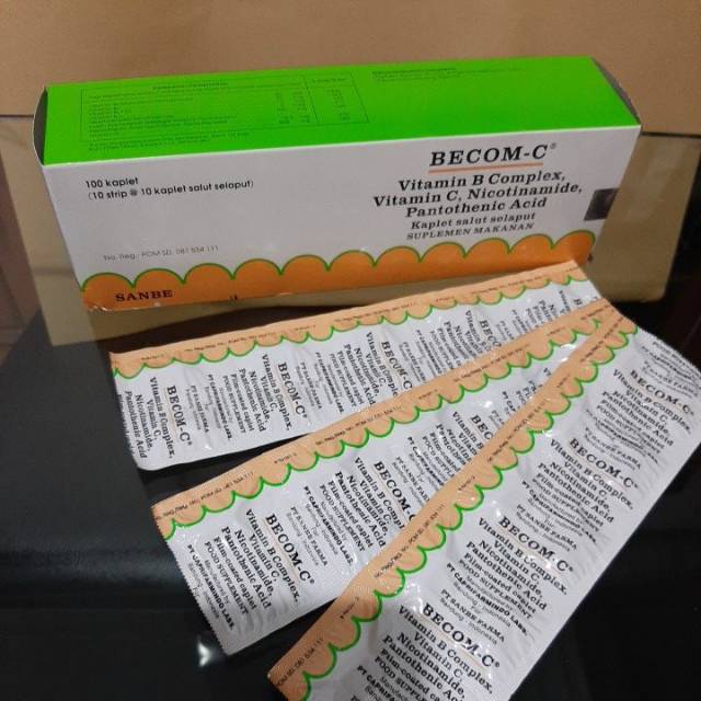 Jual BECOM-C Isi 1 strip 10 tablet Indonesia|Shopee Indonesia