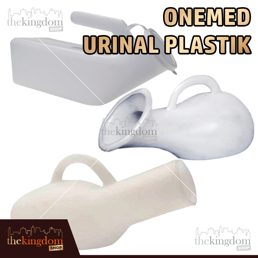 Jual Onemed Urinal Pispot Plastik Pria Wanita + Tutup Wadah Kencing ...