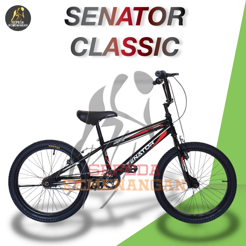 Jual SEPEDA BMX SENATOR CLASSIC UKURAN 20 INCH | Shopee Indonesia