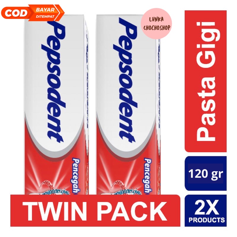 Jual Pepsodent Pasta Gigi White Twin Pack 2 x 120gr - Pencegah Gigi ...