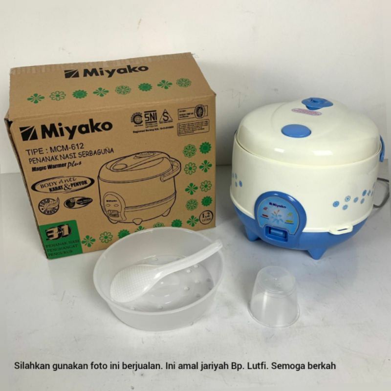 Jual magicom Penanak Nasi Miyako 1,2 liter | Shopee Indonesia