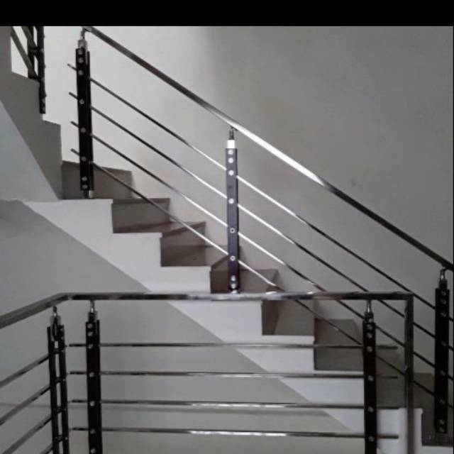 Jual Railing tangga pipa stainless Indonesia|Shopee Indonesia