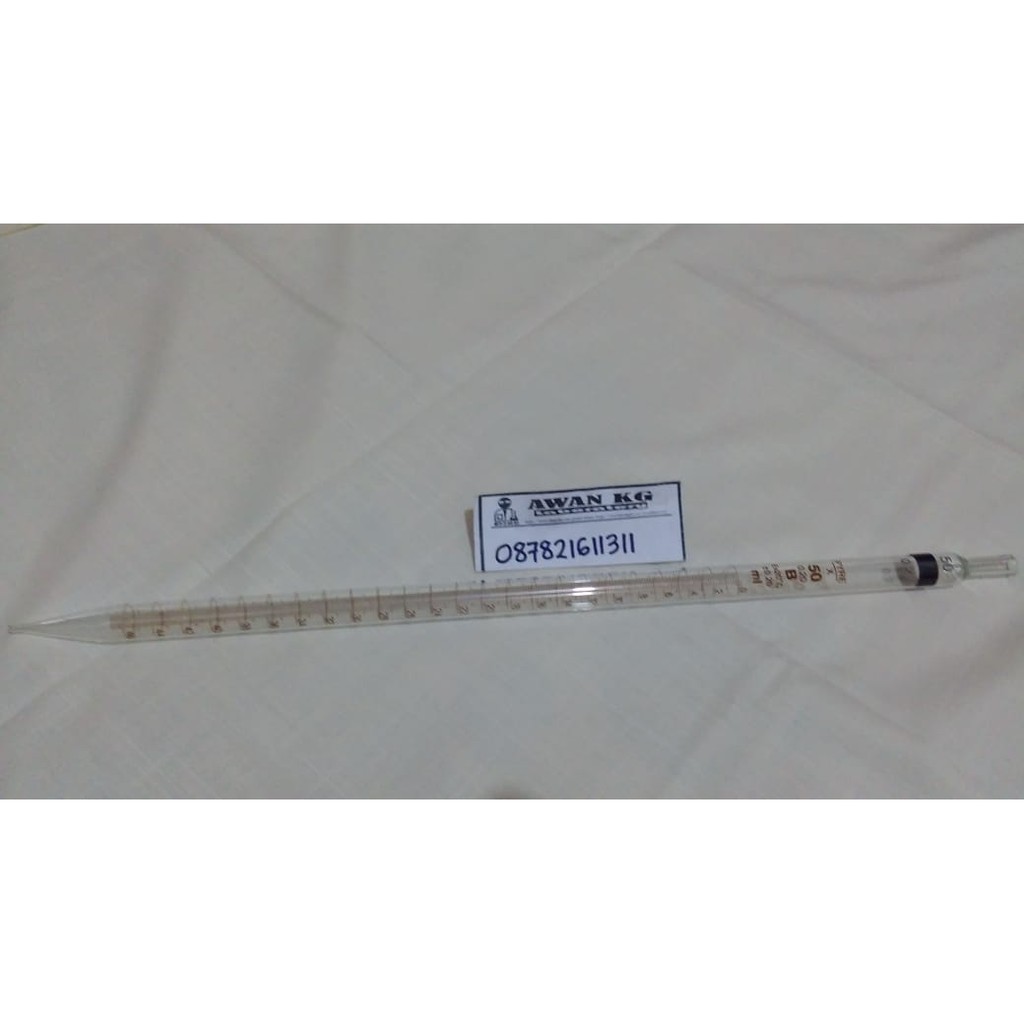 Jual pipet ukur MEASURING PIPETTE 50 ML PYREX Indonesia|Shopee Indonesia
