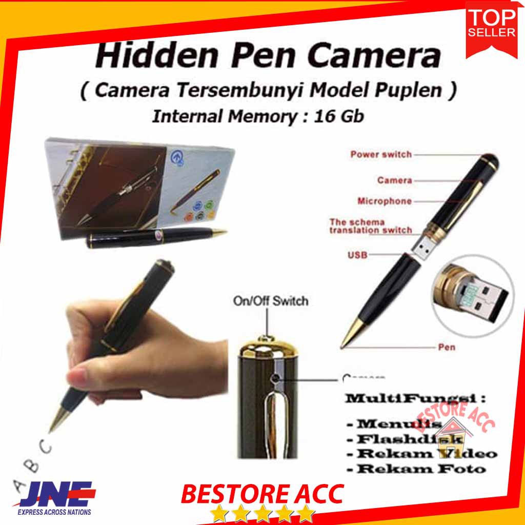 Jual Spy Camera Pulpen 32gb Model Pulpen Kamera Pengintai Tersembunyi ...