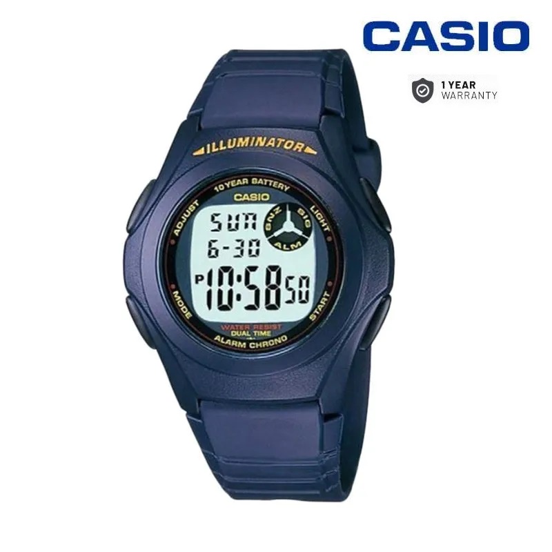 Jual CASIO ORIGINAL F200 F200W F-200 F-200W F-200W-2ADF DIGITAL WATCH JAM TANGAN PRIA WANITA ...