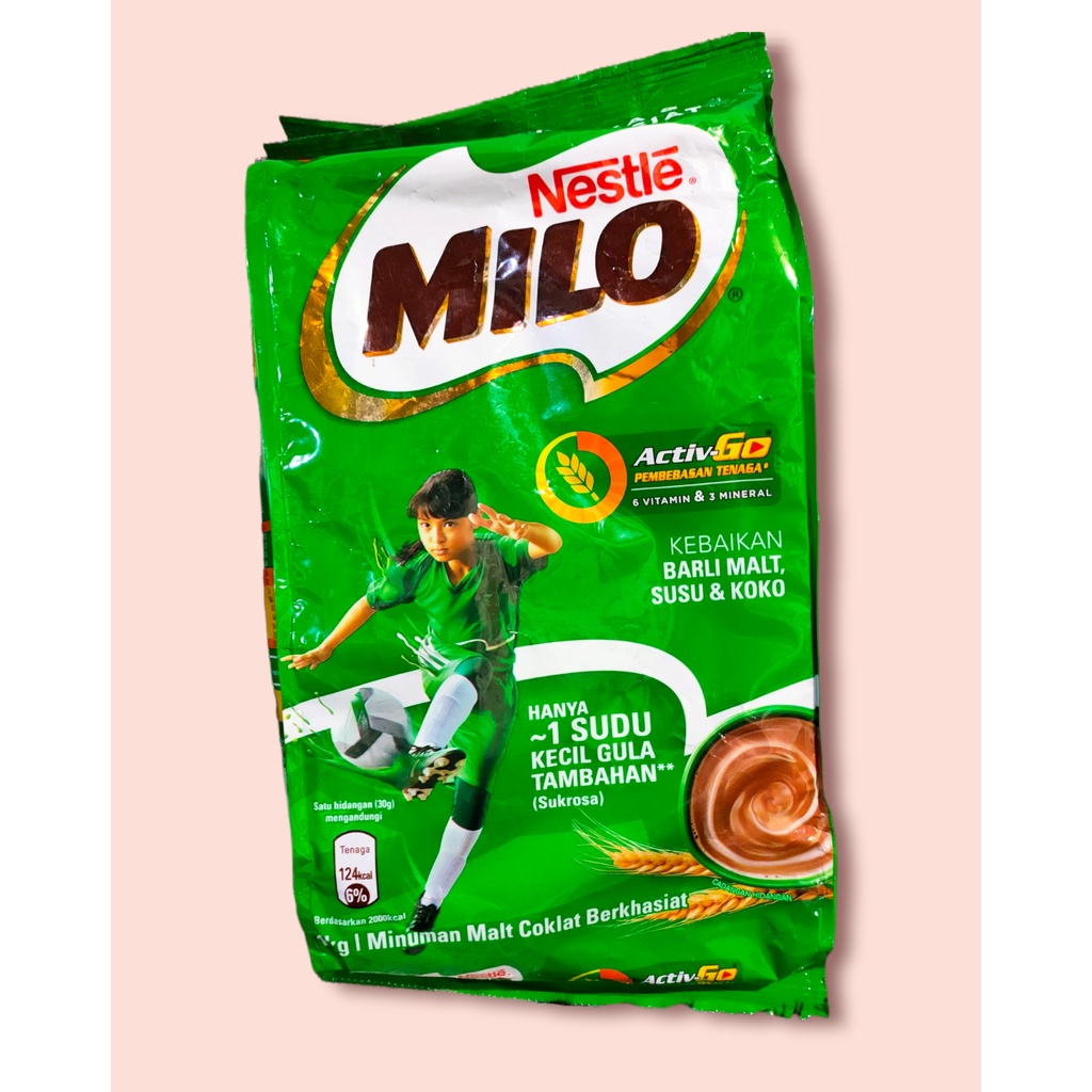 Jual Milo Bubuk Activ-Go Nestle Kemasan 1kg | Shopee Indonesia