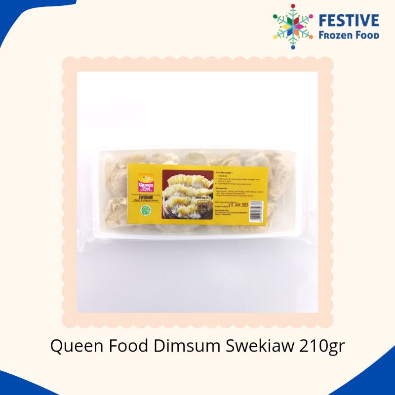 Jual Queen Food Dimsum Swekiaw 210gr | Shopee Indonesia