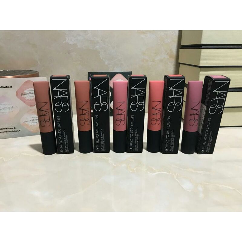 Jual [Share] NARS AIR MATTE LIP COLOR Shag / Thurst / Surrender / Chaser / Joyride Share in Jar ...