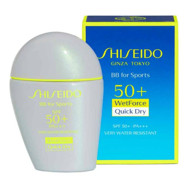 Jual SHISEIDO FOR SPORT SPF 50 TINTED SUNSCREEN BB FOR SPORT WET FORCE ...