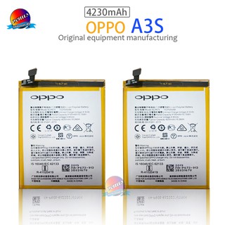 Batre Baterai Battery OPPO A3S 4230mAh Original 100% | Shopee Indonesia