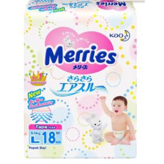 Jual Merries New Born Tape 24/ S24/ M22/ L18 (produksi 2020) | Shopee ...