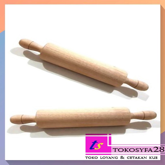 Jual Rolling Kayu | Roll Penggilas Adonan Kue | Shopee Indonesia