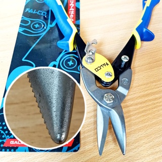 Jual Gunting Hollow Gunting Galvalum Baja Ringan Falco 10 Inch | Shopee ...