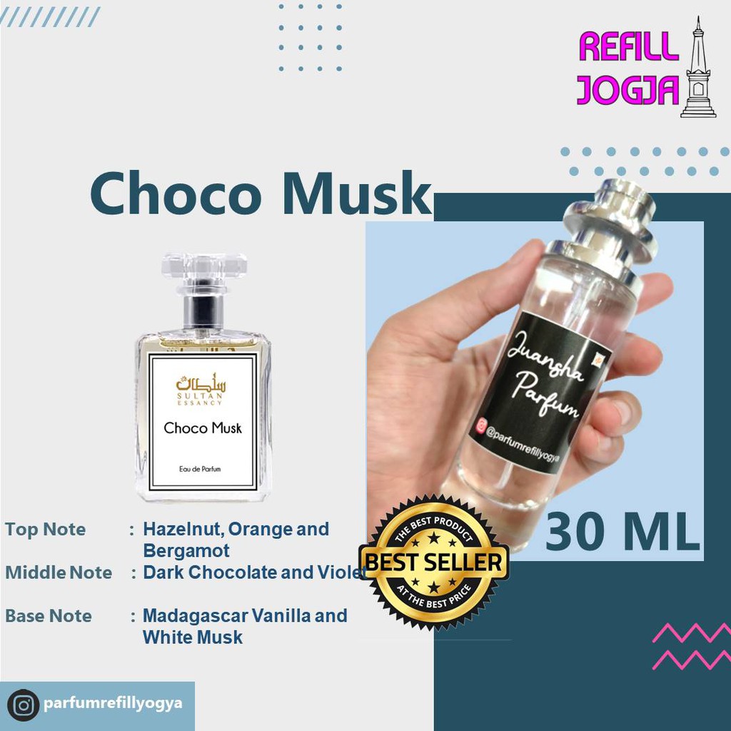 Jual Parfum CHOCO MUSK | Inspired by CHOCO MUSK | parfum | unisex | 30 ...